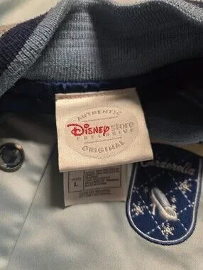 Disney | Jackets & Coats | Disneystore Cinderilla Light Blue Satin ...
